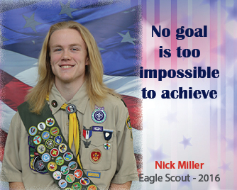 Eagle Scout - Nicholas Miller - Northeast Iowa Council